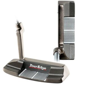 tour edge golf men's hp series nickel 01 putter, right hand, black