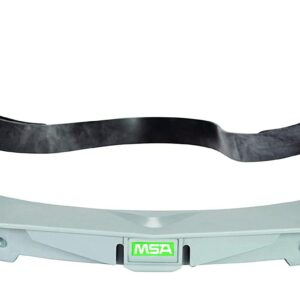 MSA 10116628 V-Gard Frame - Elevated Temperature Applications - Heavy Duty, Fits Full-Brim Hard Hats, Gray, Polycarbonate (PC), Non-Metal, Durable & Replaceable Safety Helmet Accessory/Attachment