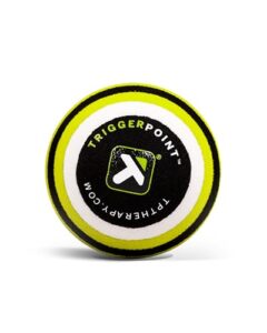 triggerpoint mb1 eva foam massage ball - deep tissue self massage mimics massage therapist hands - targets hard-to-reach small muscle tightness, eases joint & muscle pain - lightweight, easy to clean