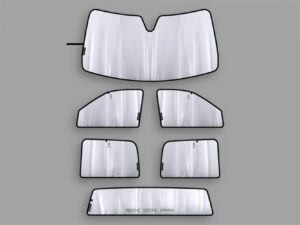 weathertech sunshade window shade for ram truck 1500, ram 1500 classic, ram 2500/3500, ram truck 1500 classic, ram truck 2500/3500, ram 1500 - full vehicle kit (ts0005k2)