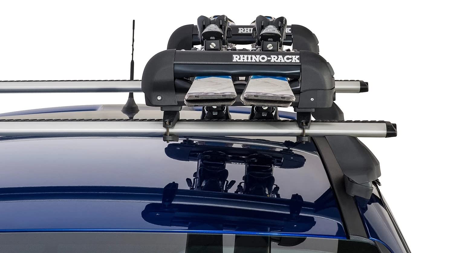 Rhino-Rack Ski and Fishing Rod Carrier with Universal Mounting Bracket