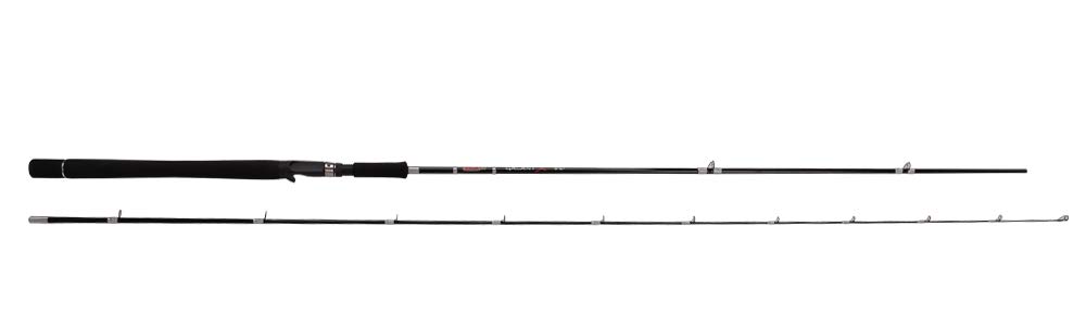 TICA HLHD96ML2S Salmon/Steelhead, Black/Silver, 9'6'' - Medium Light