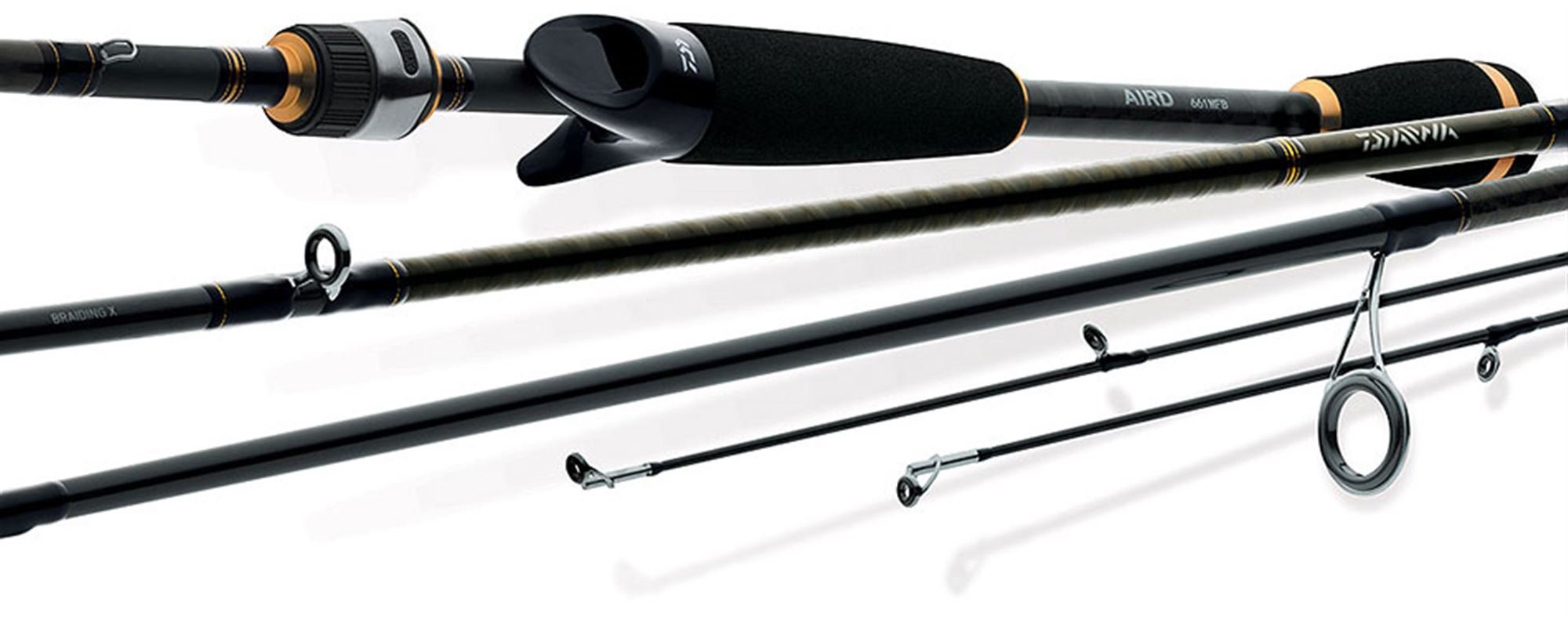 Daiwa AIRX731MHFB Aird-X Braiding-x Casting Rod, 7'3" Length, 1Piece Rod, Medium/Heavy Power, Fast Action