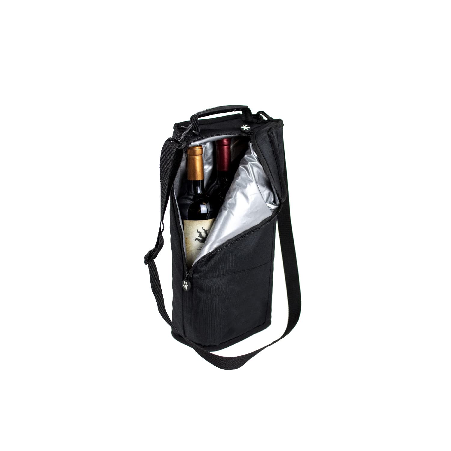 Geckobrands Verticool Golf Cooler Bag - Insulated Soft Cooler for Golf Enthusiasts - Holds 9 Cans or 2 Wine Bottles - Ideal Golf Accessories for Men and Women.