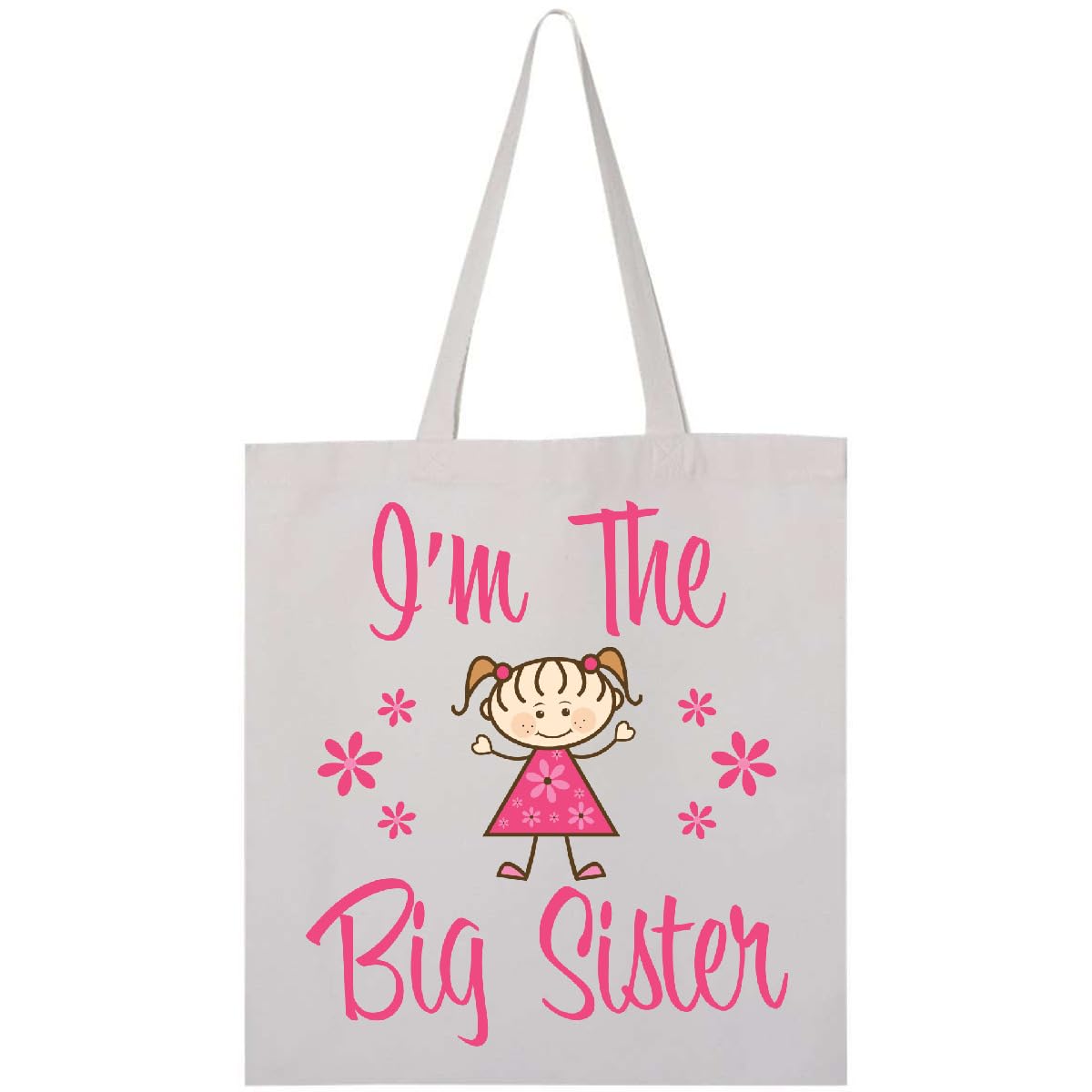 inktastic the Big Sister Tote Bag 0020 White D61d