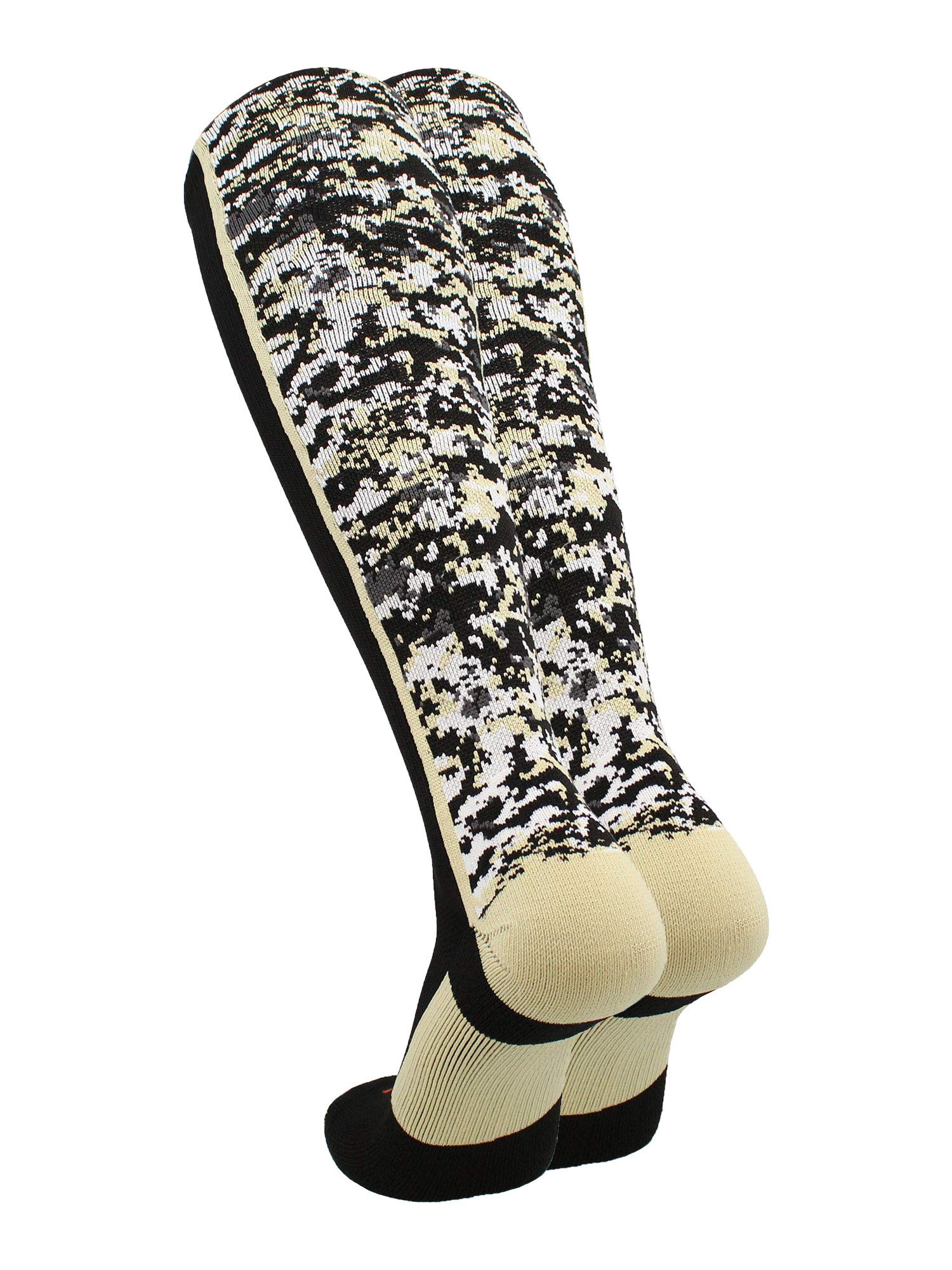 TCK Digital Camo OTC Socks (Black/Vegas Gold, Medium)