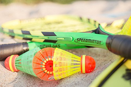 Speedminton Match Speeder 3Pk Speeder Tube Birdies for Outdoor Games Speed ​​Badminton/Crossminton