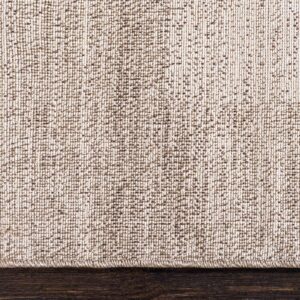 Unique Loom Del Mar Collection Area Rug - Abigail (3' 3" x 5' 3" Rectangle, Beige/ Ivory)