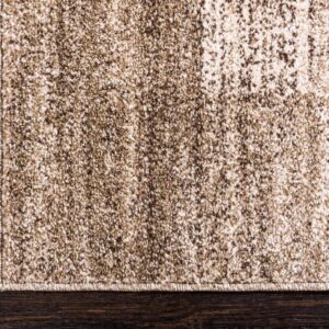 Unique Loom Del Mar Collection Area Rug - Abigail (3' 3" x 5' 3" Rectangle, Beige/ Ivory)