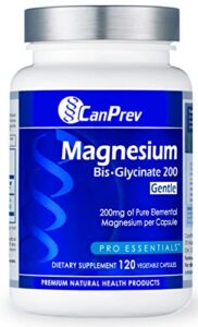 canprev magnesium bisglycinate (120 count (pack of 1), 200mg - gentle)