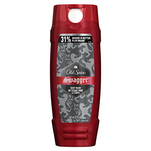 Old Spice Red Zone Scent Men's Body Wash, Swagger, 21 Fluid Ounce