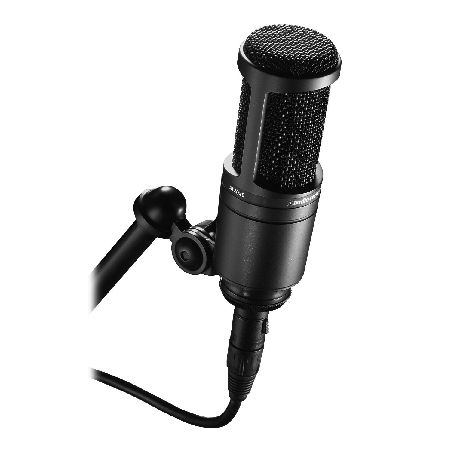 Audio-Technica AT2020 Cardioid Condenser Microphone (Renewed)