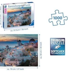 Ravensburger Santorini - Greece Jigsaw Puzzle (1000 Piece)