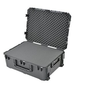 SKB 3I-3424-12BC iSeries 34" x 24" x 12" w/Wheels Cubed Foam, Black