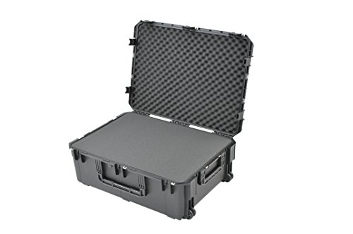 SKB 3I-3424-12BC iSeries 34" x 24" x 12" w/Wheels Cubed Foam, Black