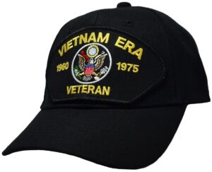 vietnam era veteran cap black