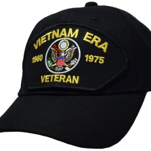 Vietnam Era Veteran Cap Black