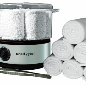 Beauty Pro Hot Towel Warmer - Steamer Kit New