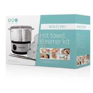 Beauty Pro Hot Towel Warmer - Steamer Kit New