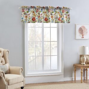 Astoria Window Valance, White, 84x19"