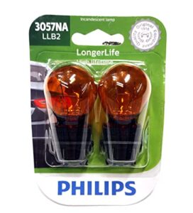 philips 3057na longerlife miniature bulb, 2 pack