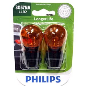 Philips 3057NA LongerLife Miniature Bulb, 2 Pack