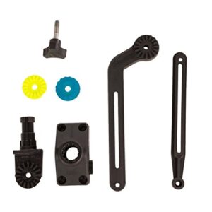 Scotty 141 Kayak/SUP Transducer Mounting Arm with Gear-Head Black, Medium