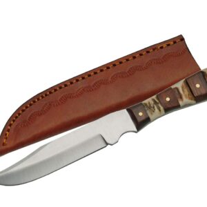 SZCO Supplies Stag and Wood Hunting Knife