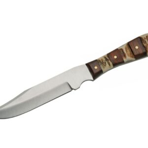 SZCO Supplies Stag and Wood Hunting Knife