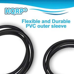 HQRP 4-Pin Mini Connector (TA4F) to Right-Angle 1/4-Inch Connector Instrument Cable compatible with Shure WA304 Replacement