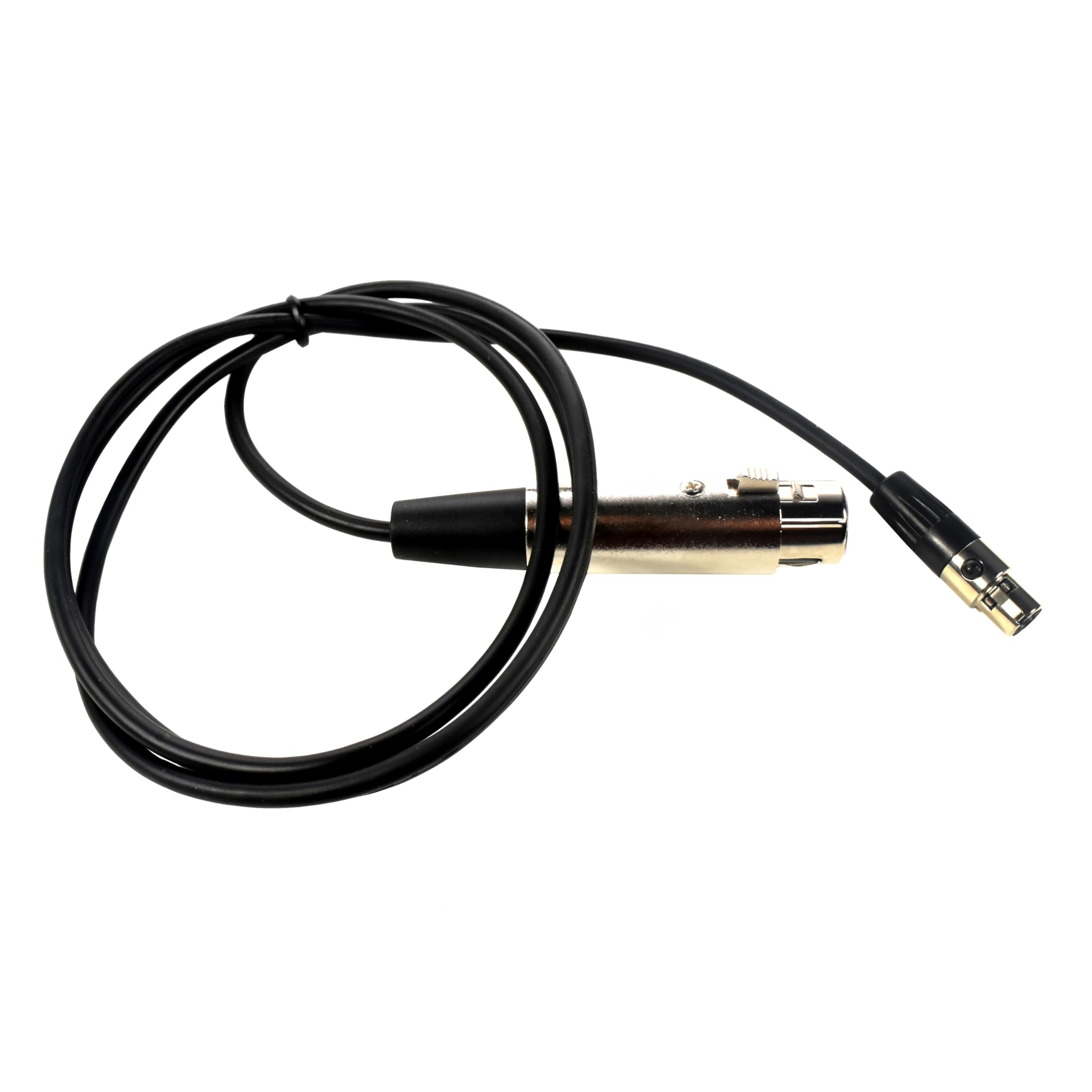 HQRP 4-Pin Mini Connector (TA4F) to XLR(F) Connector Microphone Adapter Cable Replacement for Shure WA310 compatible with Shure PGX-D, GLX-D, QLX-D, ULX-D Digital Wireless Systems