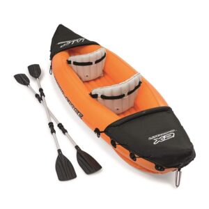 bestway hydro-force rapid x2 kayak with oars, 2 person capacity, blue