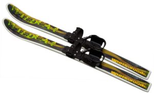 whitewoods by erik sports, wildcat 95cm junior cross country backyard ski set, waxless base, ages 4-8