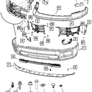 Mopar Push Pin 68066052Aa