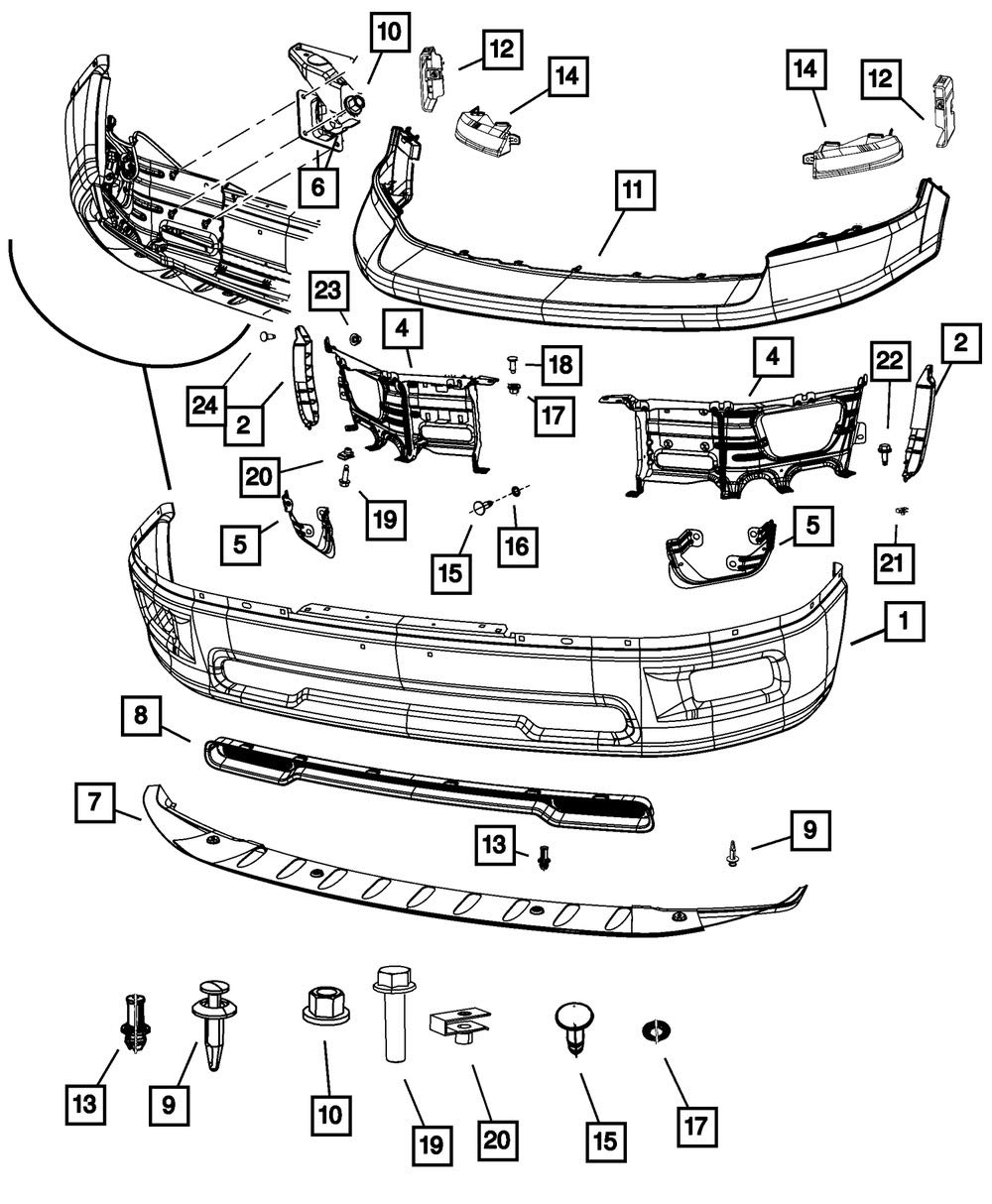 Mopar Push Pin 68066052Aa