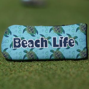 personalized sea turtles blade putter cover