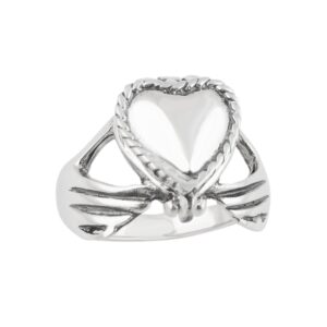 fashionjunkie4life claddagh heart poison ring - 925 sterling silver, sizes 5-10, pillbox ring (9)