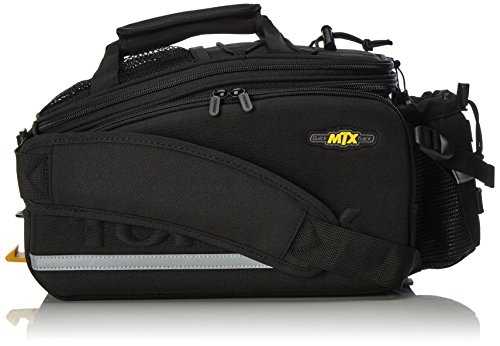 Topeak TT9648B Unisex Adult MTX DX Trunk Bag - Black, 36 x 21.5-29 x 25 cm/12.3 Litre