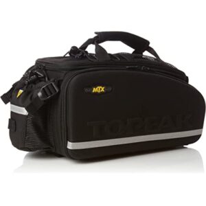 topeak unisex's mtx trunk bag exp, black, one size