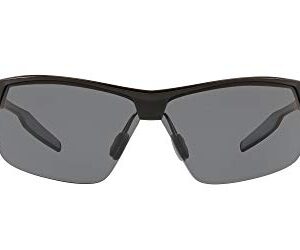 Native Eyewear Hardtop Ultra XP Polarized Rectangular Sunglasses, Matte Black/Grey, 71 mm