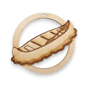 canoe ornament - canoeing ornament - canoeing gift