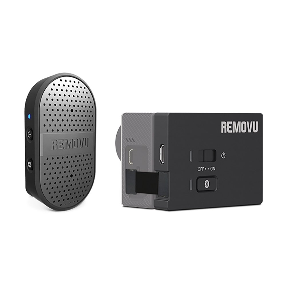 Removu RM-M1+A1 Wireless Microphone and Receiver for GoPro Hero4, Hero3+ & Hero3