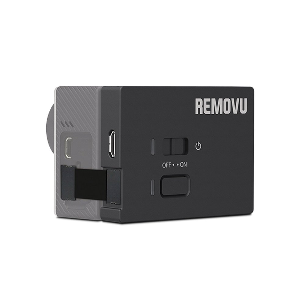 Removu RM-M1+A1 Wireless Microphone and Receiver for GoPro Hero4, Hero3+ & Hero3