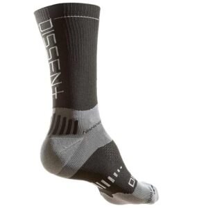 DISSENT Supercrew Compression Nano 6", Black, M