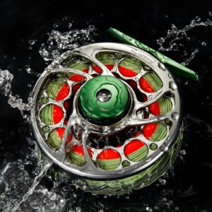 Piscifun Sword Fly Fishing Reel, CNC-Machined Aluminum Alloy Fly Reel, Light Weight and Corrosion Resistance Design 5/6wt Gunmetal