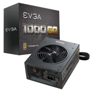 evga 210-gq-1000-v1,1000 gq, 80+ gold 1000w, semi modular, evga eco mode, 5 year warranty, power supply,black