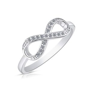 tilo jewelry 925 sterling silver forever infinity ring with cz (6)