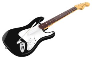 rock band 4 wireless fender stratocaster guitar controller for xbox one - black