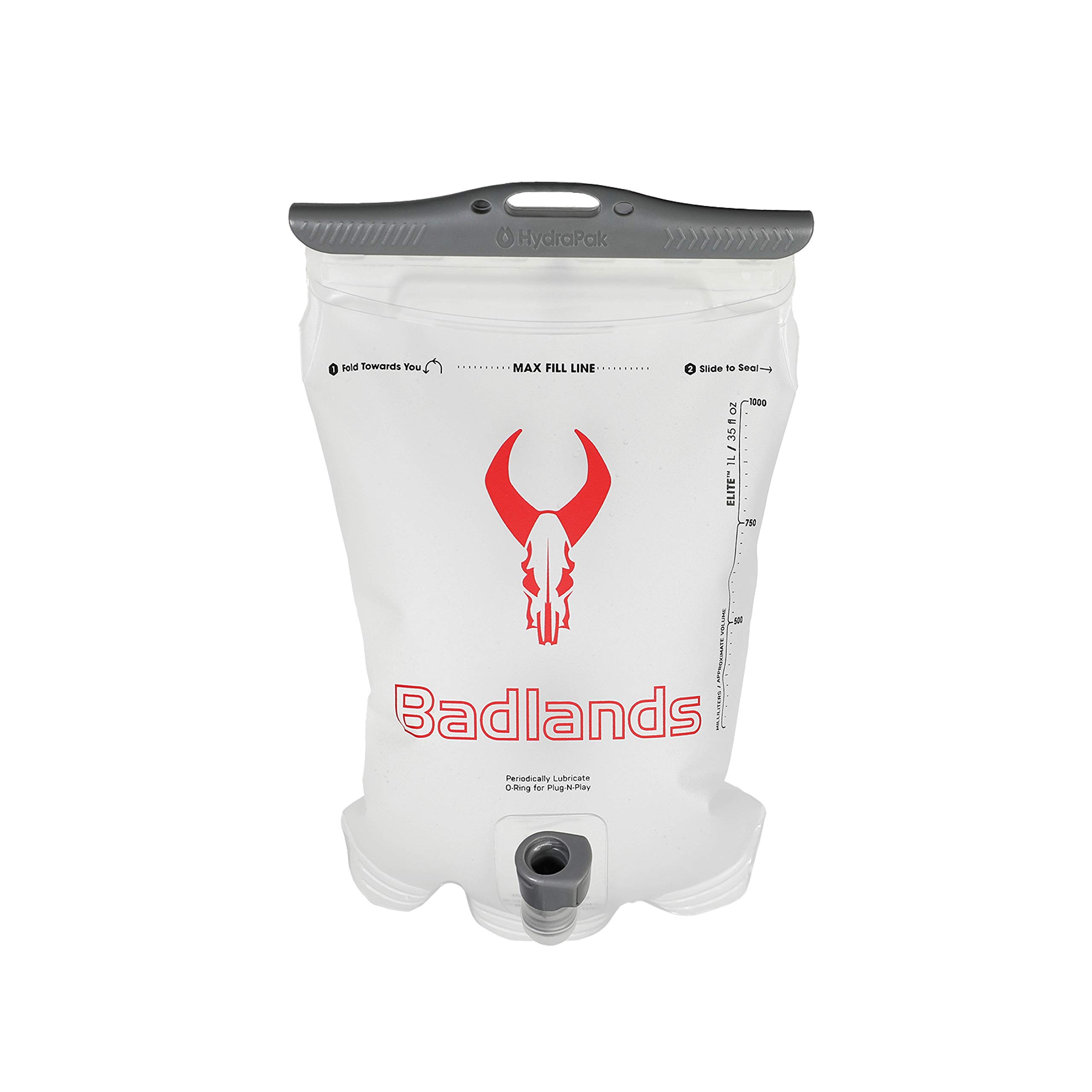 Badlands Hydration Reservoir with Insulated Drinking Tube, 1 Liter