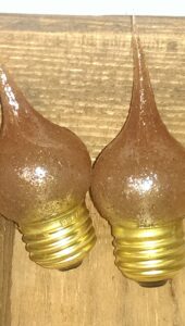 on the bright side standard e26 silicone light bulb - pack of 2 - rustic dip